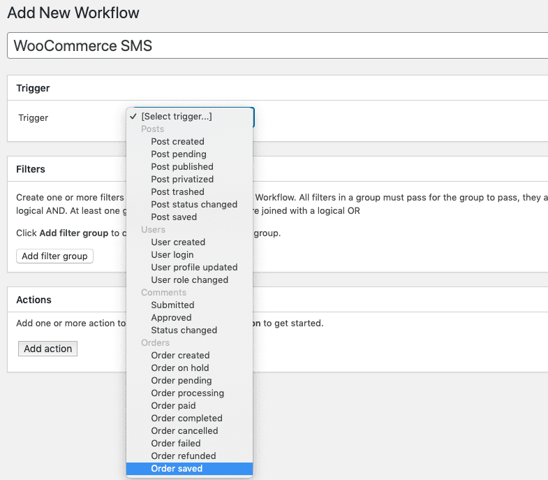 Woocommerce Sms Notifications With Twilio Wundermatics 0964