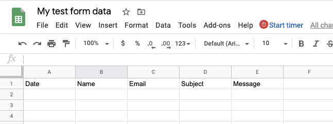 Connecting Contact Form 7 with Google Sheets - Wundermatics
